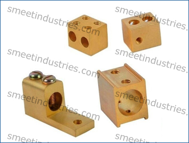 Brass HRC Fuse Contacts, Brass HRC Fuse, Square Terminal, Brass ...